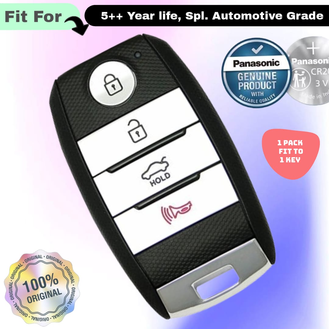 Kia 4 Button Smart Key Fob Replacement Battery - ( Pack of 1 ) – KeyKart.in